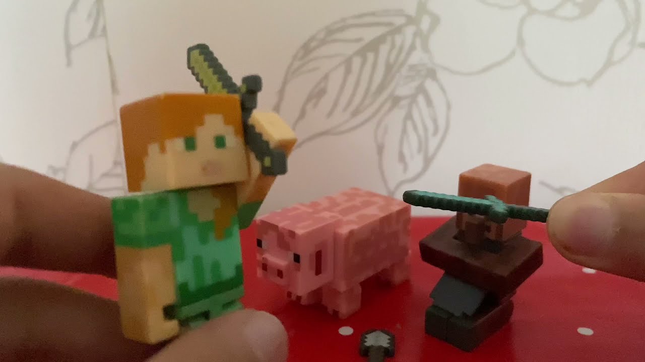 Minecraft Surprise Eggs Opening | What's inside ? | - YouTube