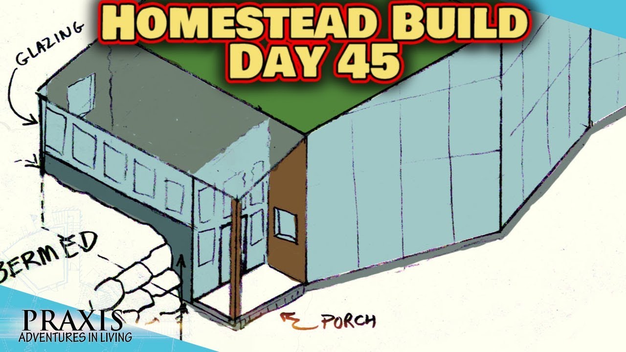 Homestead Construction Day 45 - YouTube