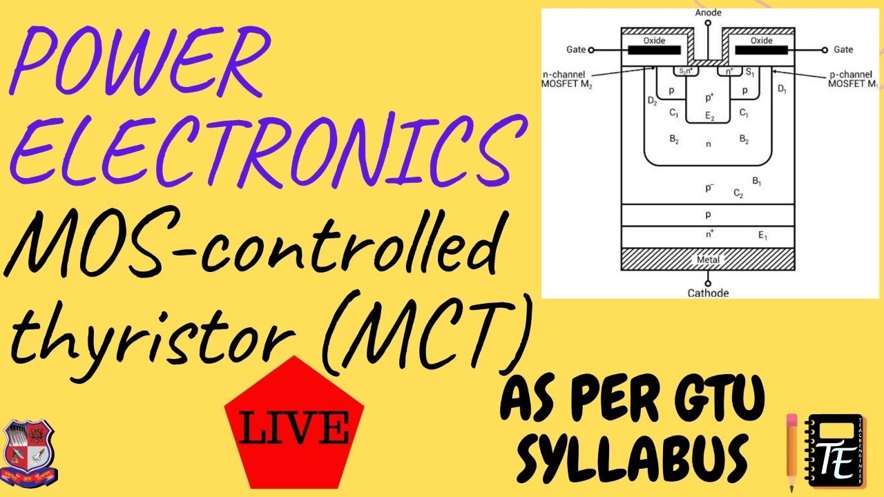MOS-controlled thyristor (MCT) basics, Structure, Working AND ...