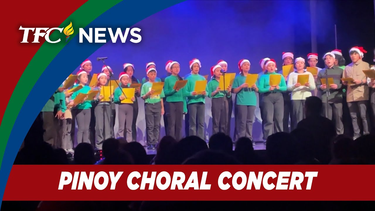 Pinoy choral groups nagpasaya sa kanilang concert sa Europa | TFC News Spain - YouTube