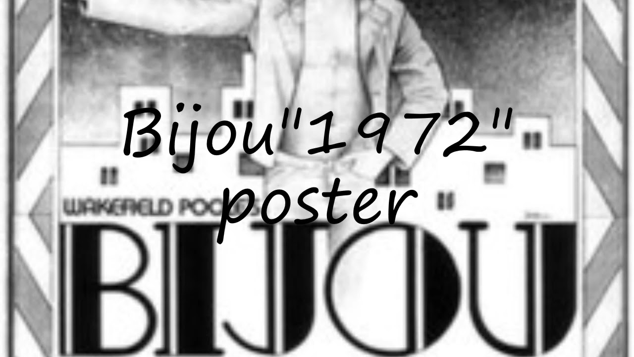 How to pronounce Bijou"1972" poster in French? - YouTube