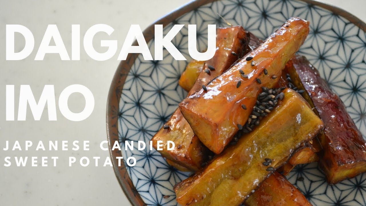 How to make ★Daigaku Imo★Japanese candied Sweet Potato★大学芋の作り方（EP41 ...