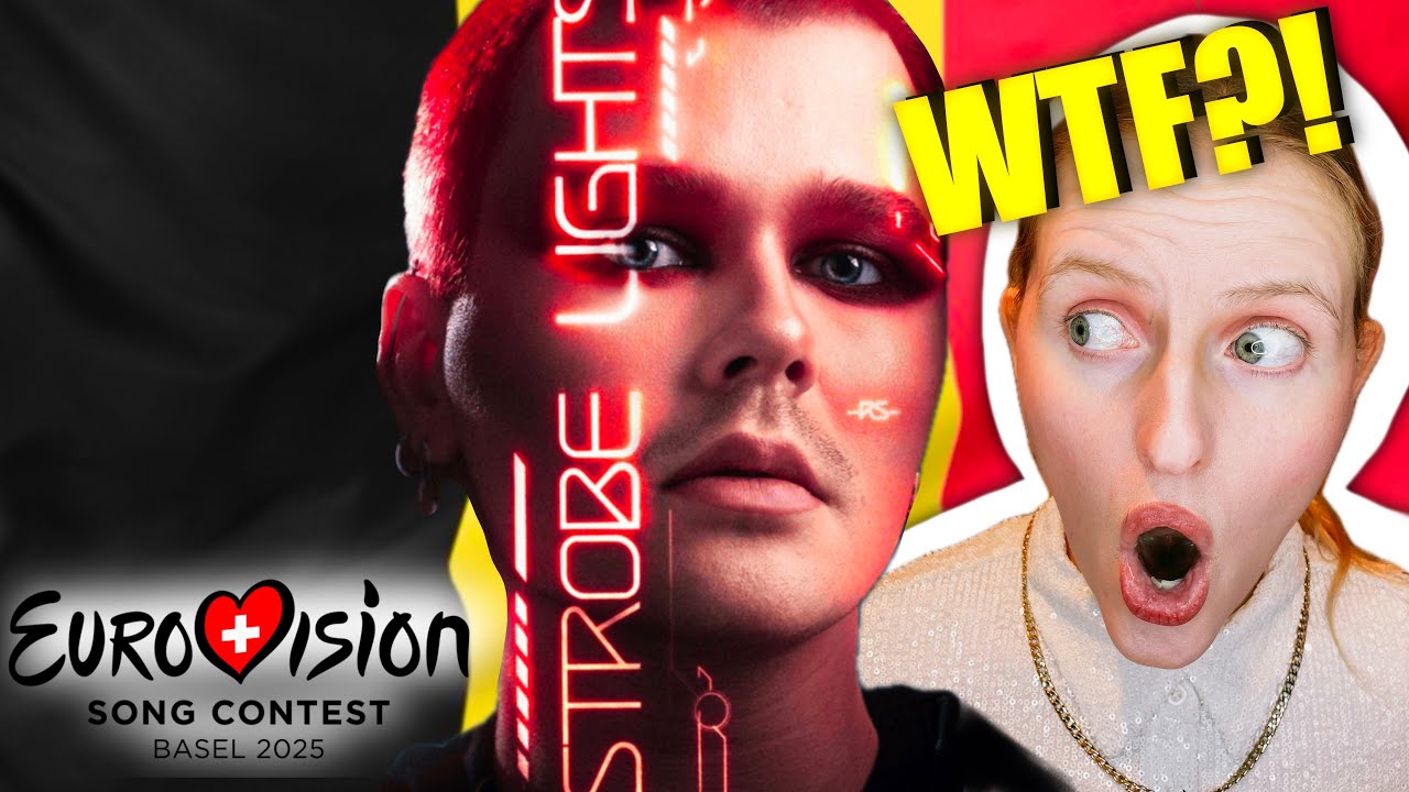 LET'S REACT TO BELGIUM IN EUROVISION 2025! 🇧🇪 RED SEBASTIAN - "STROBE LIGHTS" LIVE! 🇧🇪 ...