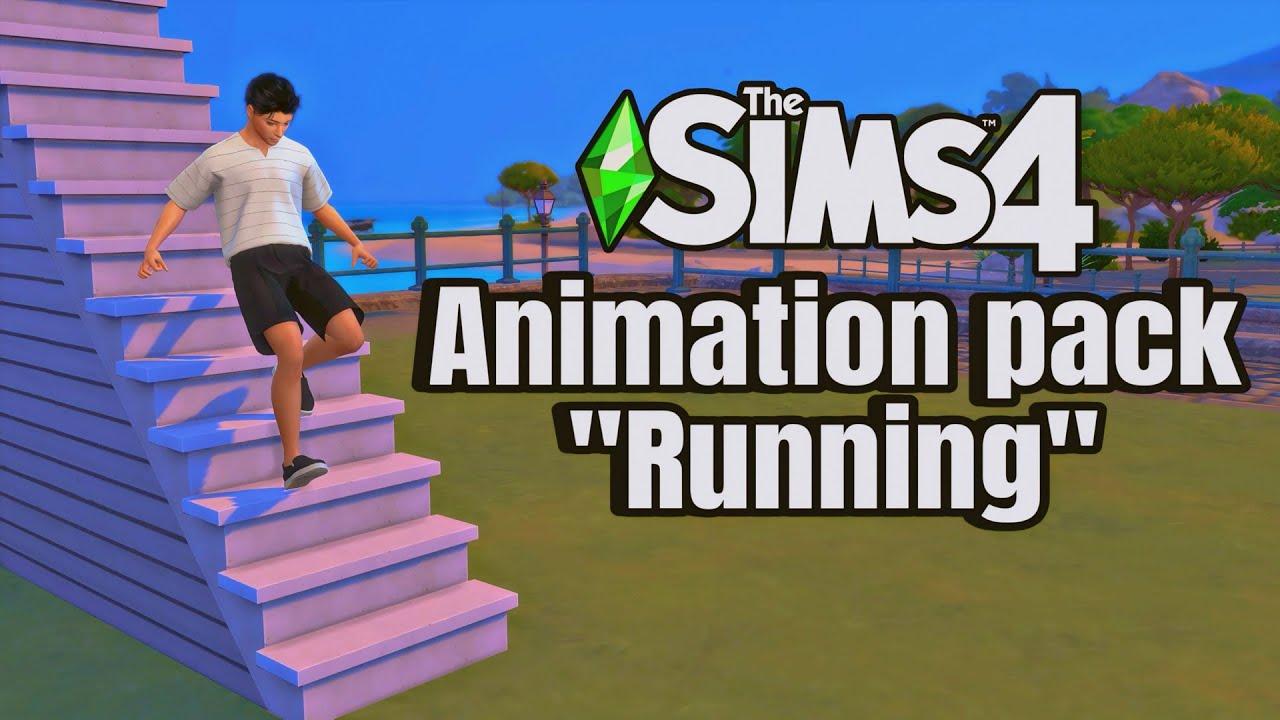 Animation pack sims 4/Animation "Running" (DOWNLOAD) - YouTube