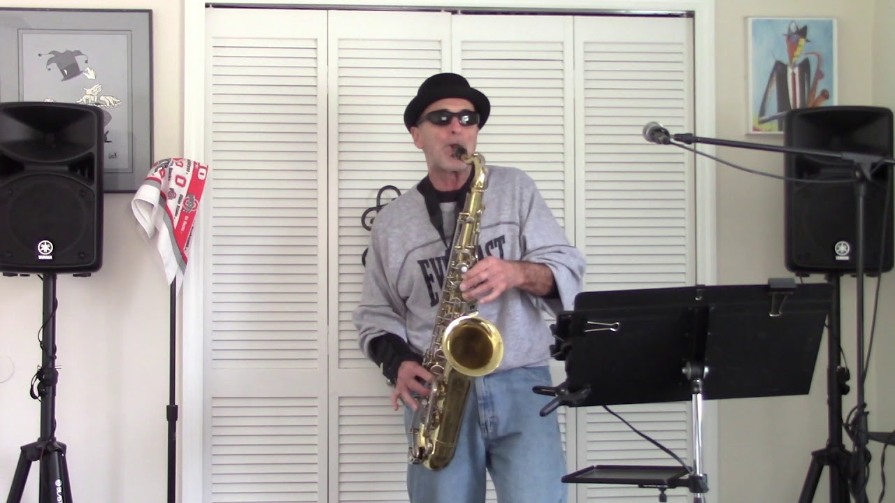 Thomas Lee Clark tenor saxophone - Don't Get Around Much Anymore - YouTube