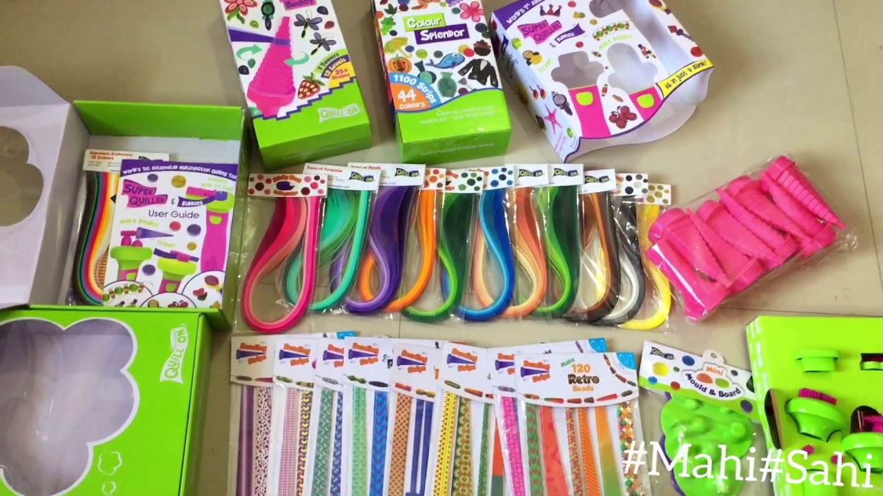 Unboxing quill on automated quilling kit| Review of quilling kit from ...
