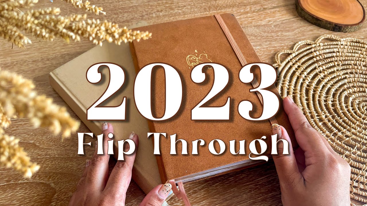 2023 bullet journal flip through & ranking my themes 🌷 - YouTube