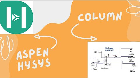 Aspen HYSYS column: From Beginner to Expert - YouTube