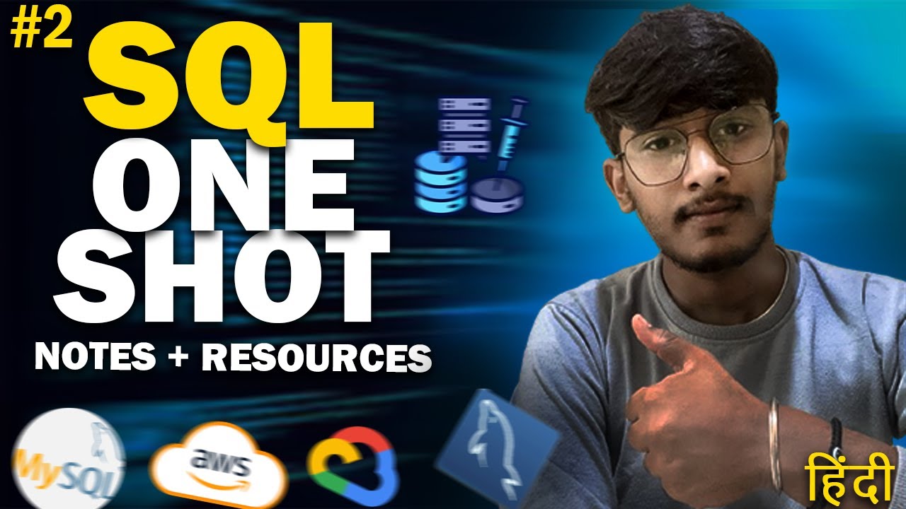 SQL full Course in 1 hr | SQL Full Course Beginner To Advance -HINDI - YouTube