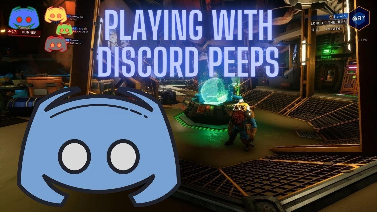 Deep Rock Galactic | Playing with DISCORD People - YouTube