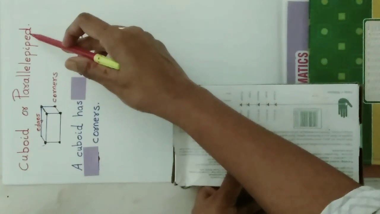 Cuboid Shape-2nd std - YouTube