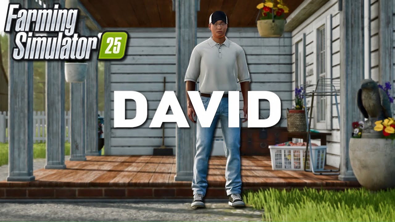 FS25 NPC - Meet David! (New Info) | Farming Simulator 25 - YouTube