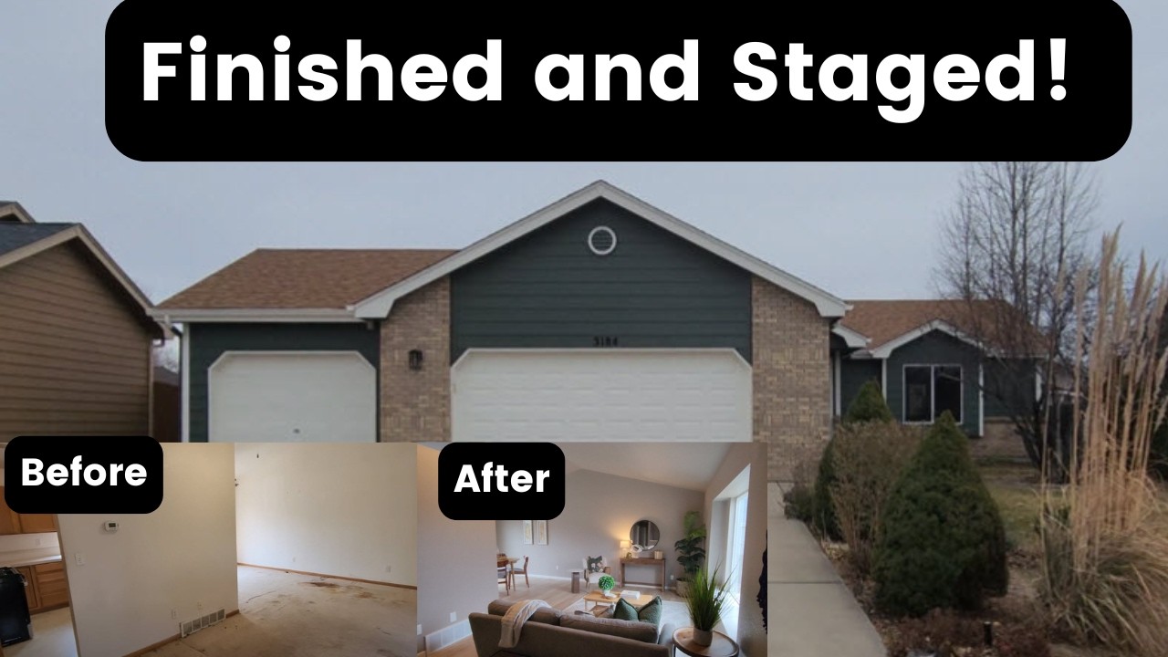 House Flip Finished and Staged With Some Funky Light Switches.... - YouTube