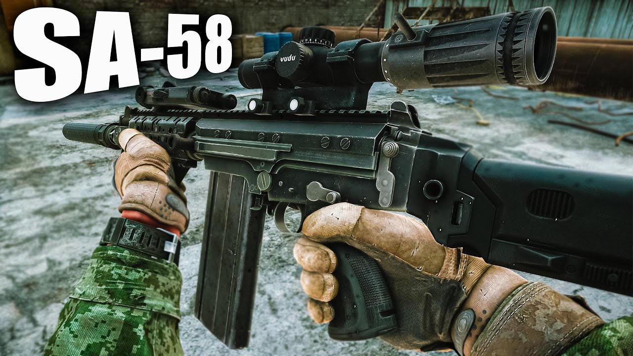 ЗАНЕРФИЛИ В ХЛАМ SA-58 в Escape From Tarkov - YouTube