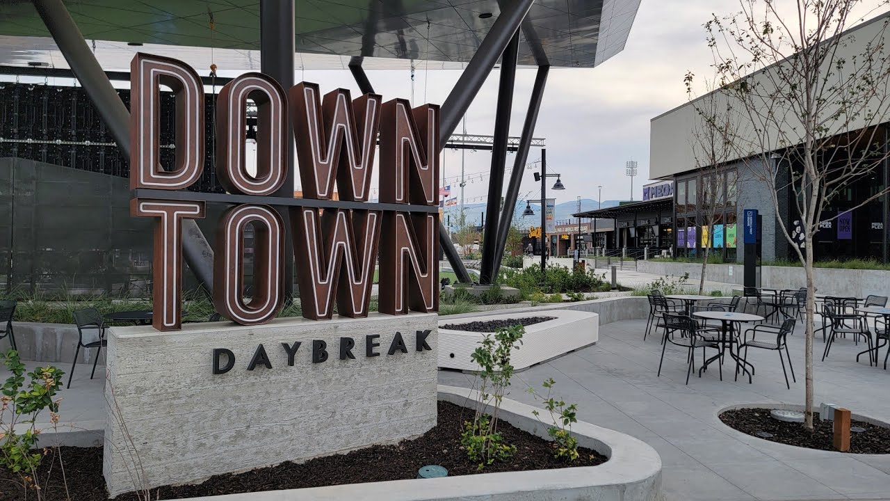 Exploring Downtown Daybreak, the Salt Lake Bees' New Stadium, and the ...