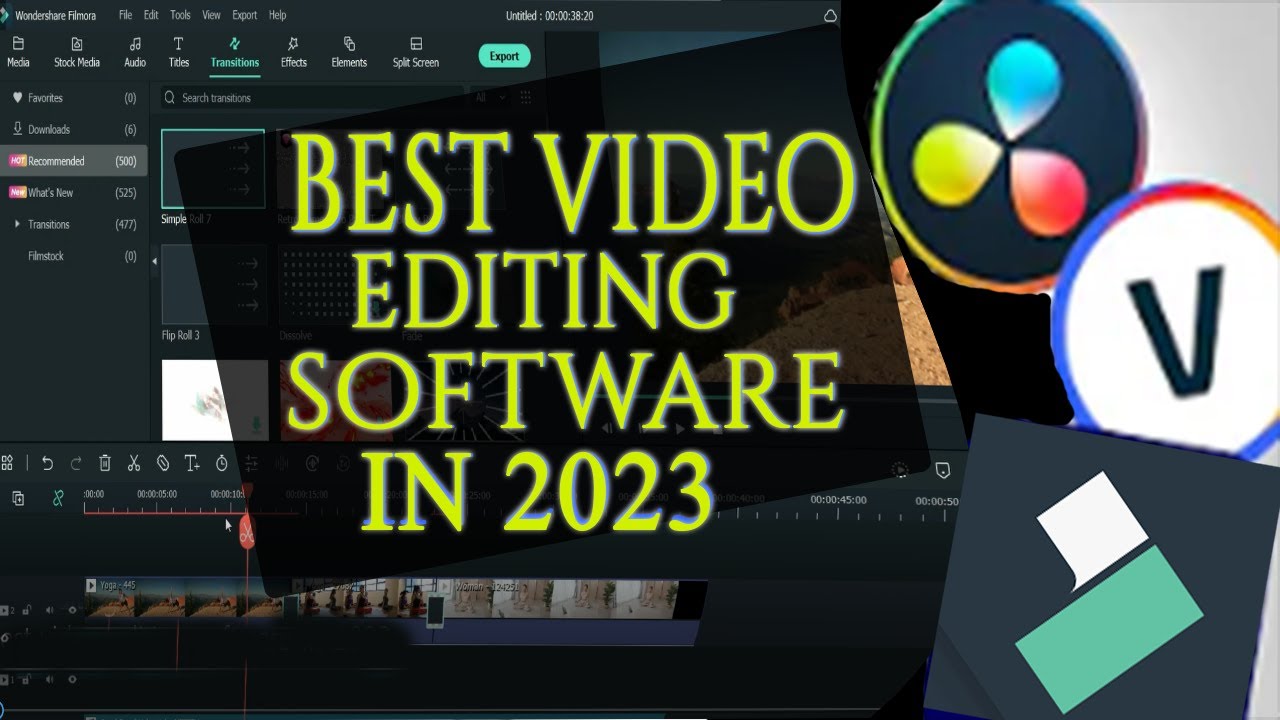 Best Video Editing Software in 2023 for Beginners - YouTube