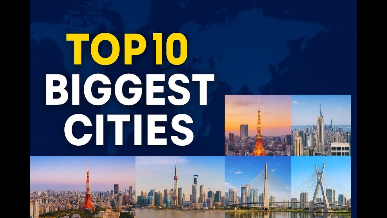 “Top 10 Biggest Cities 🌍” “World’s Largest Cities 2025” - YouTube