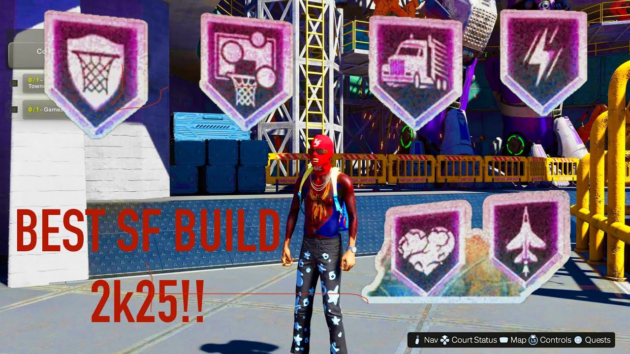 BEST SMALL FORWARD BUILD IN 2K25🔥🔥🔥MOST OVERPOWERED 6’9 BUILD IN 2K25 ...