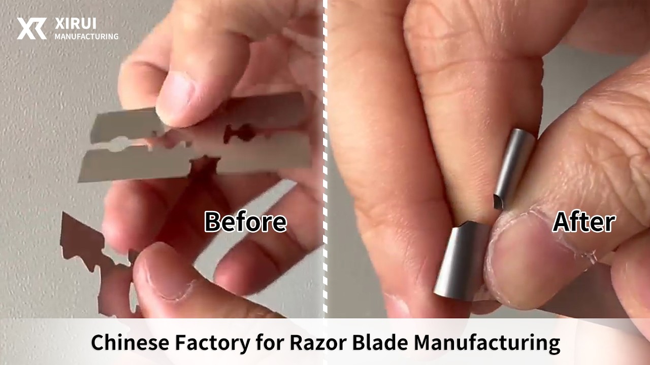 Chinese Factory for Razor Blade Manufacturing #productoin #factory ...