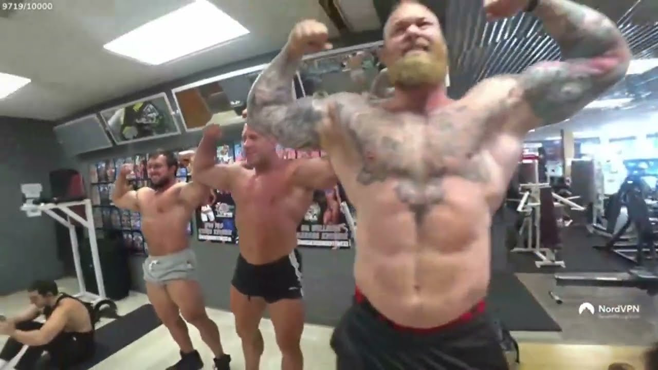 Knut Teaching The Mountain Bodybuilding Competition Poses (Camp Knut ...