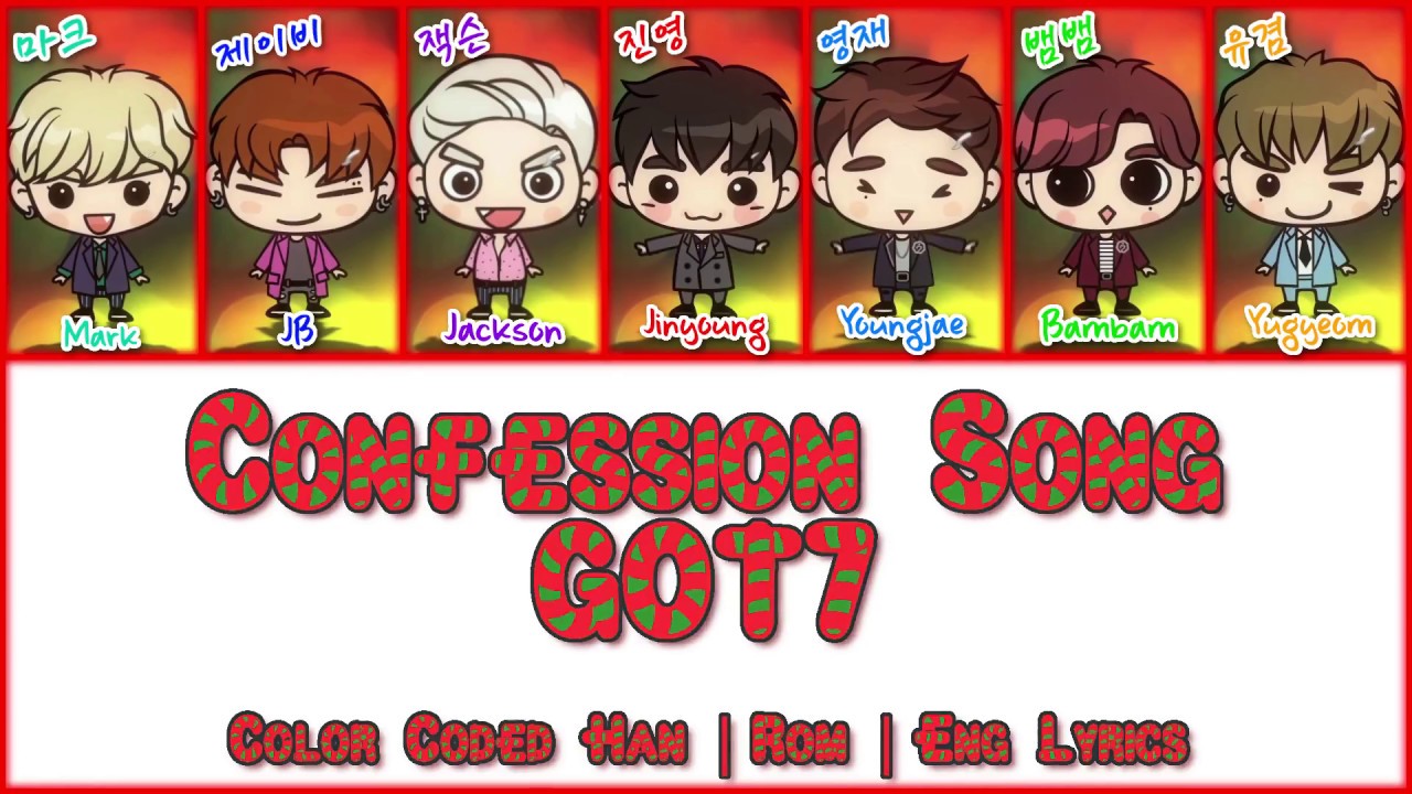 GOT7 - Confession Song (고백송) [Color Coded Han|Rom|Eng Lyrics] - YouTube