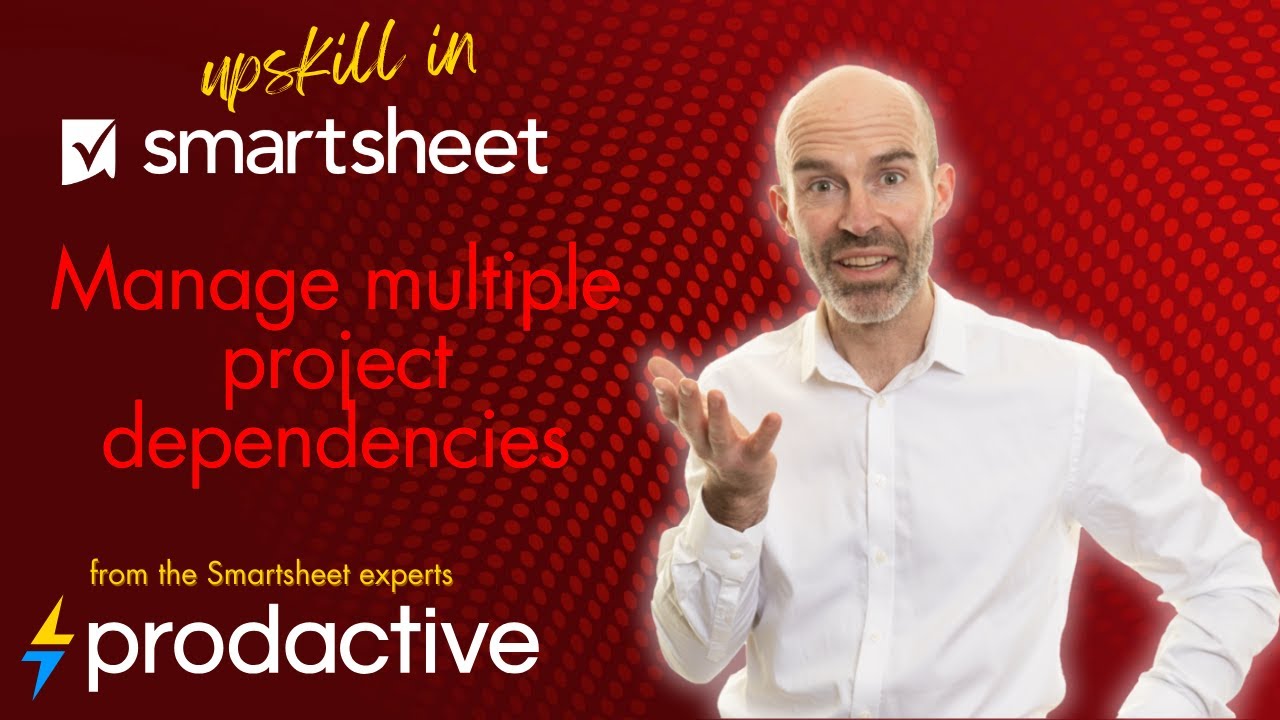 Smartsheet demo for managing multiple project dependencies - YouTube