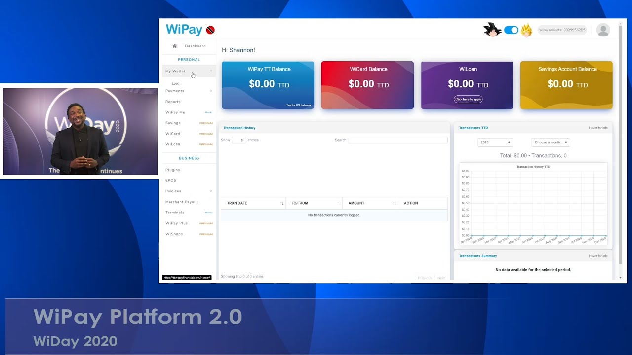 WiPay Platform v2.O - YouTube