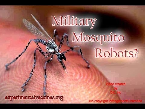 military mosquitoes nanobots - YouTube