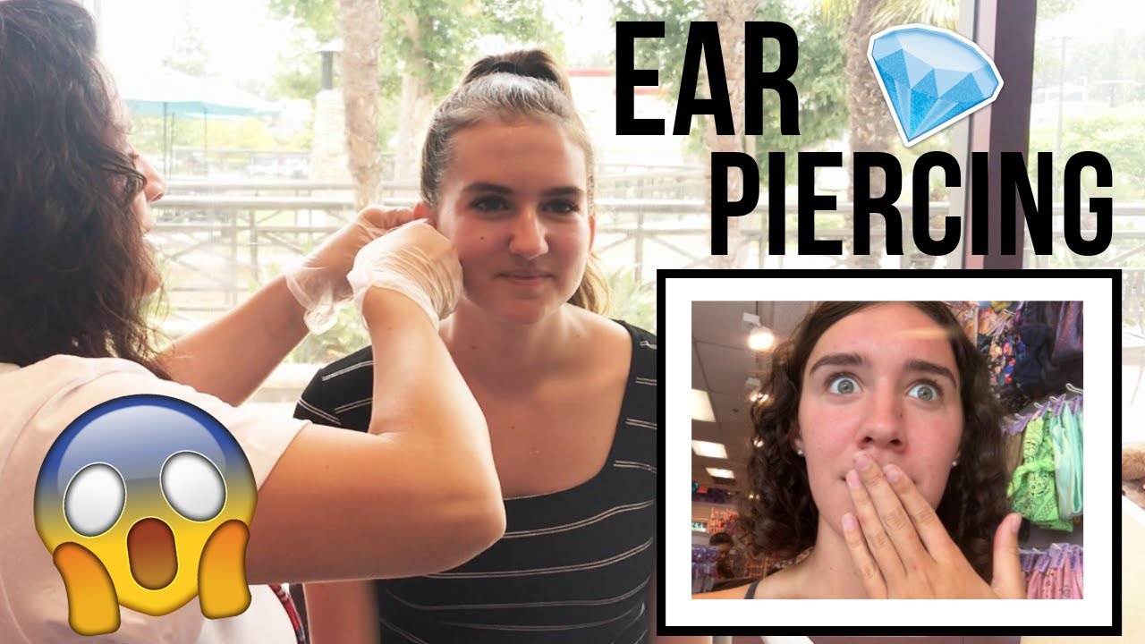 BEST FRIENDS GET DOUBLE PIERCINGS - YouTube