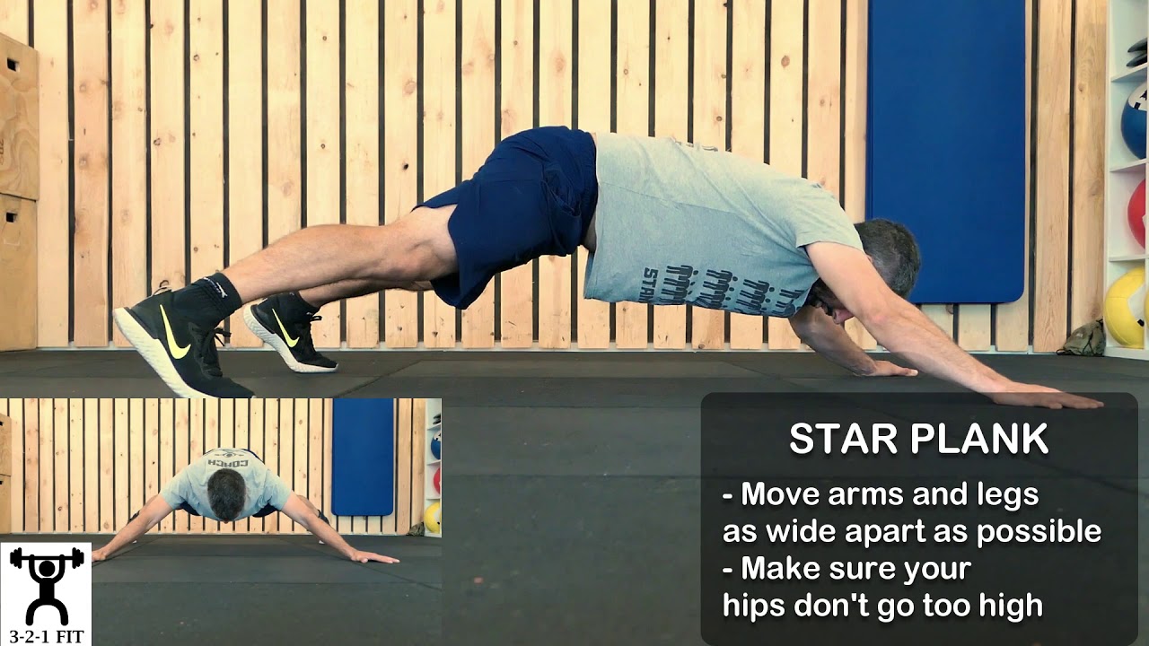 Star plank - YouTube