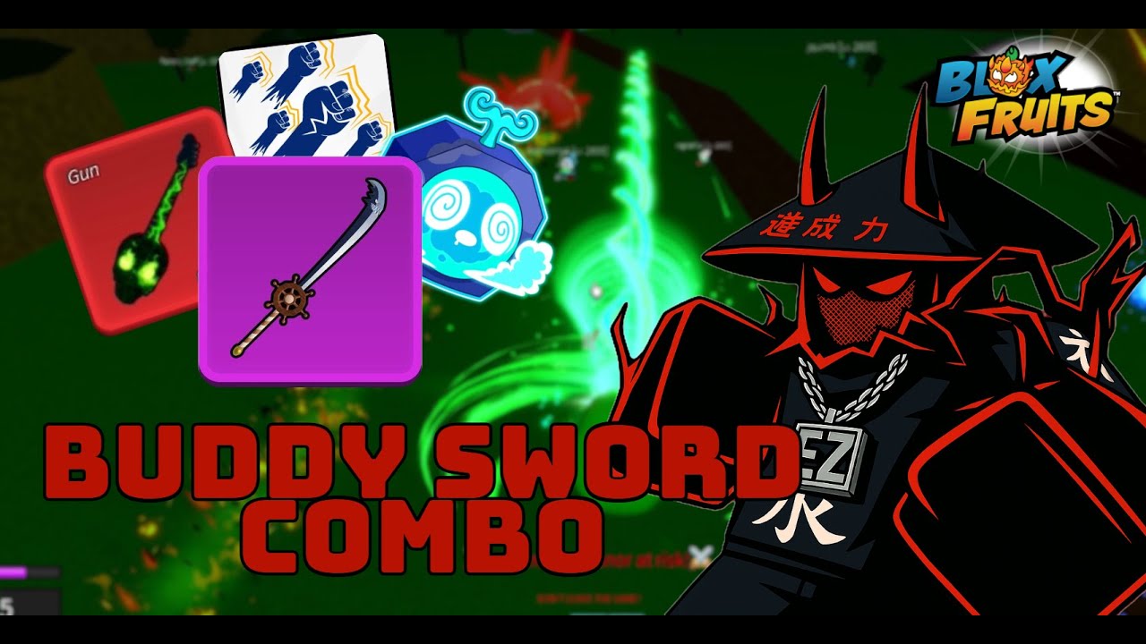 Best Combo Buddy Sword [ Blox fruits ] - YouTube