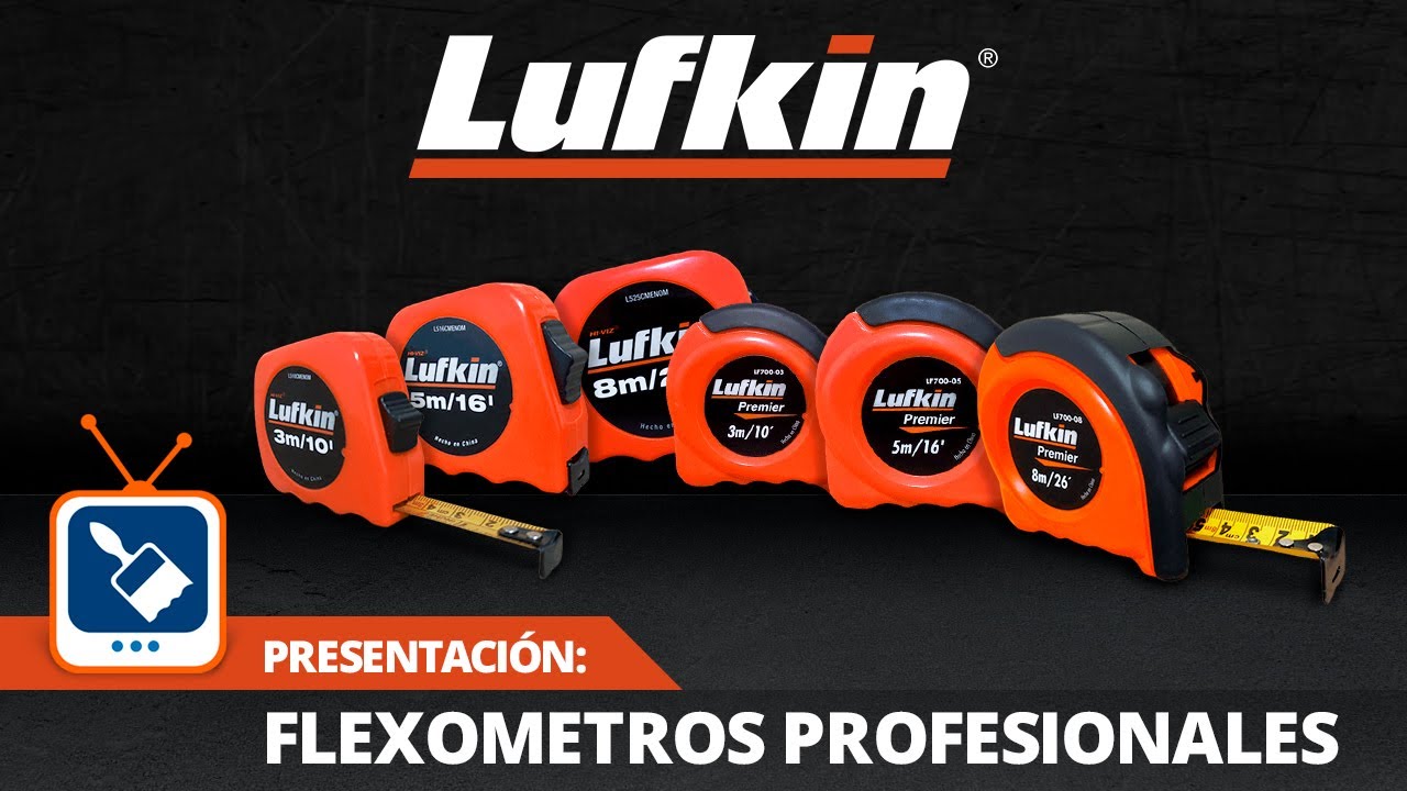 Flexómetros Profesionales Lufkin - YouTube