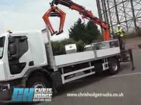 Renault Premium with Atlas crane and Kinshofer brick grab - Chris Hodge ...