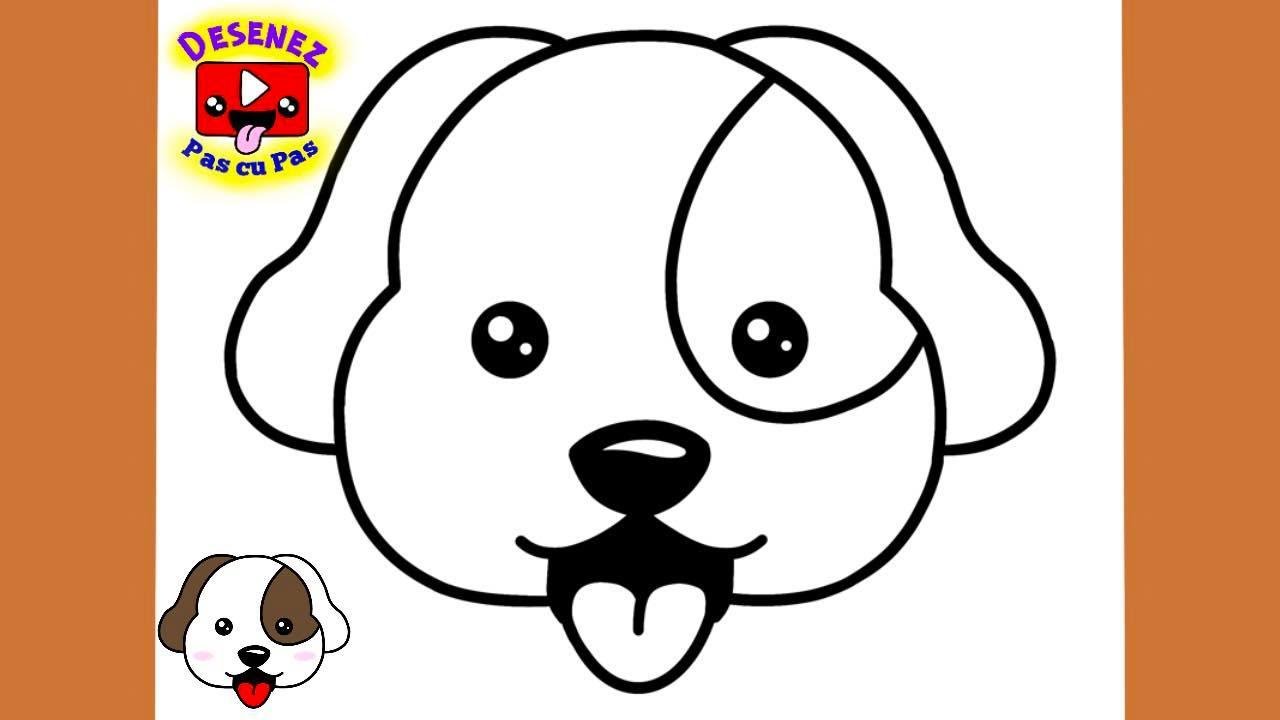 Cum se Deseneaza un Catel KAWAII Usor de Desenat Pas cu Pas 🐶HOW TO ...