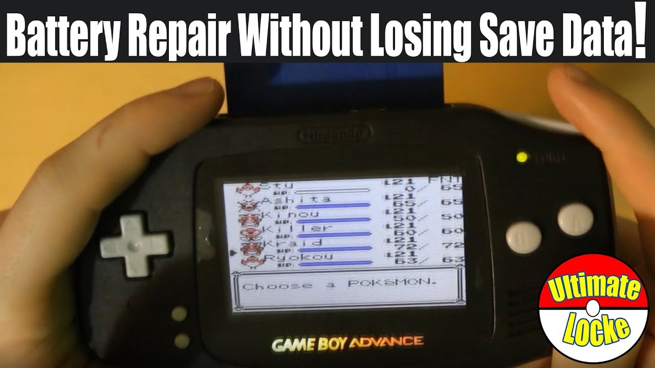 HOW TO REPAIR YOUR POKÉMON GAMEBOY BATTERY WITHOUT LOSING SAVE DATA ...