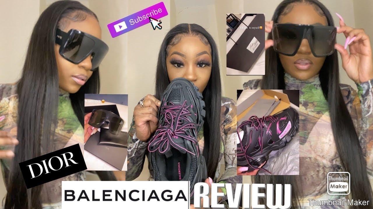Balenciaga Tracks & Dior Solight 1 Real Review| Must Watch - YouTube