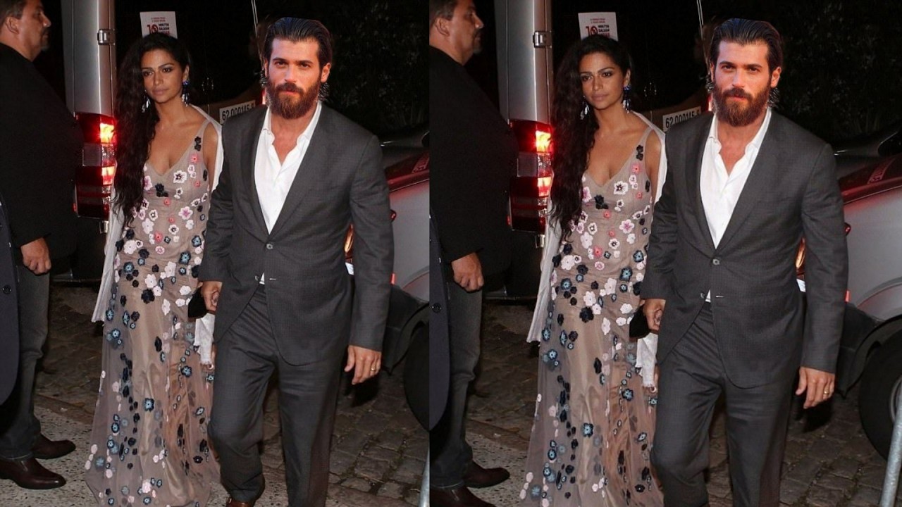 Can Yaman at award festival in italy," Red Carpet show makes Can Yaman ...