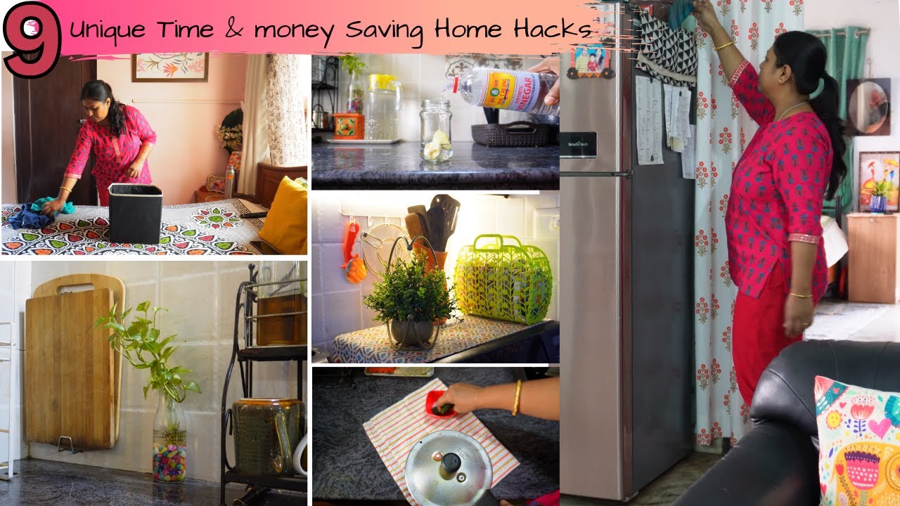 9 Unique Time & Money Saving Organization Hacks-Small Space ...
