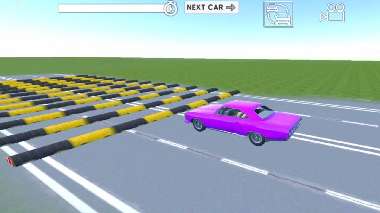 Crash Test Car. Simulator Game - YouTube