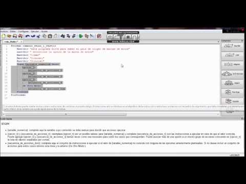 video tutorial de ejercicio pseint con funcion segun y repetir - YouTube
