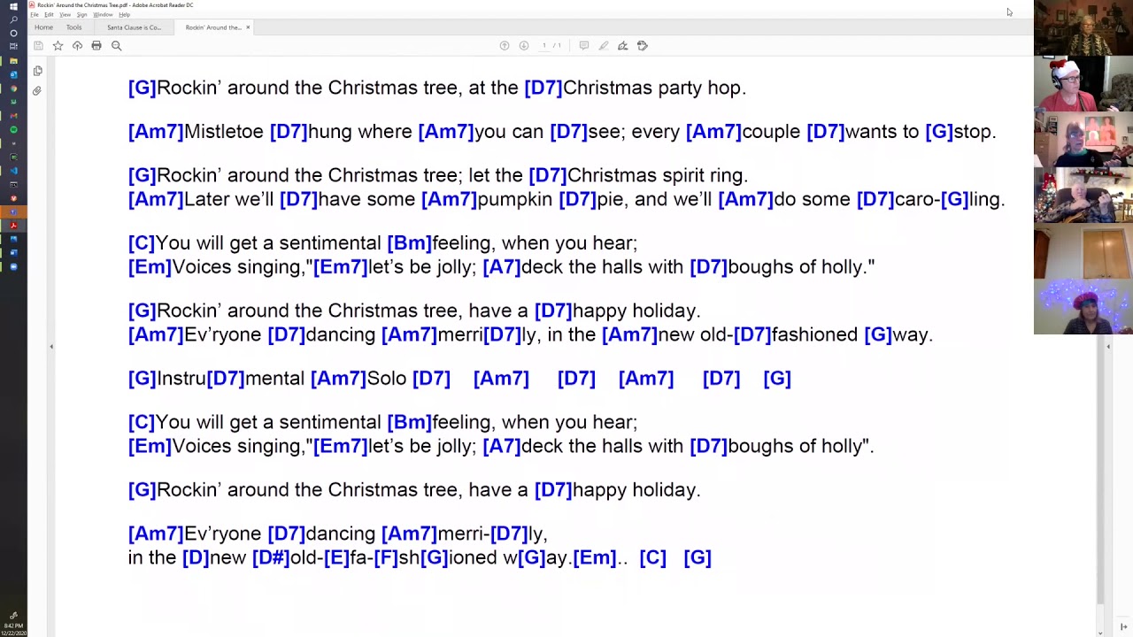 Gary and Paulette - Rockin Around the Christmas Tree - YouTube
