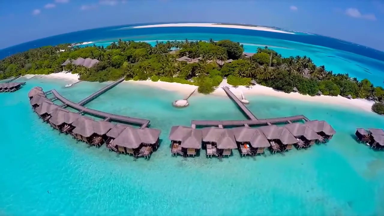 View of Maldives from above - YouTube