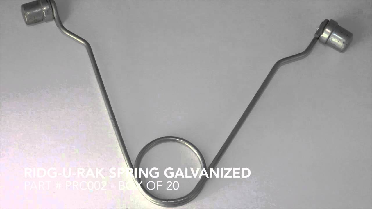 Ridg-U-Rak Pallet Racking Spring Clip Galvanized - Shelf-clips.com ...