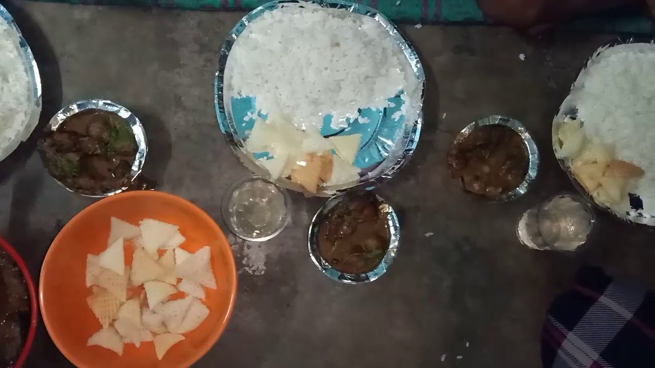 Fish curry and chawal competition - YouTube