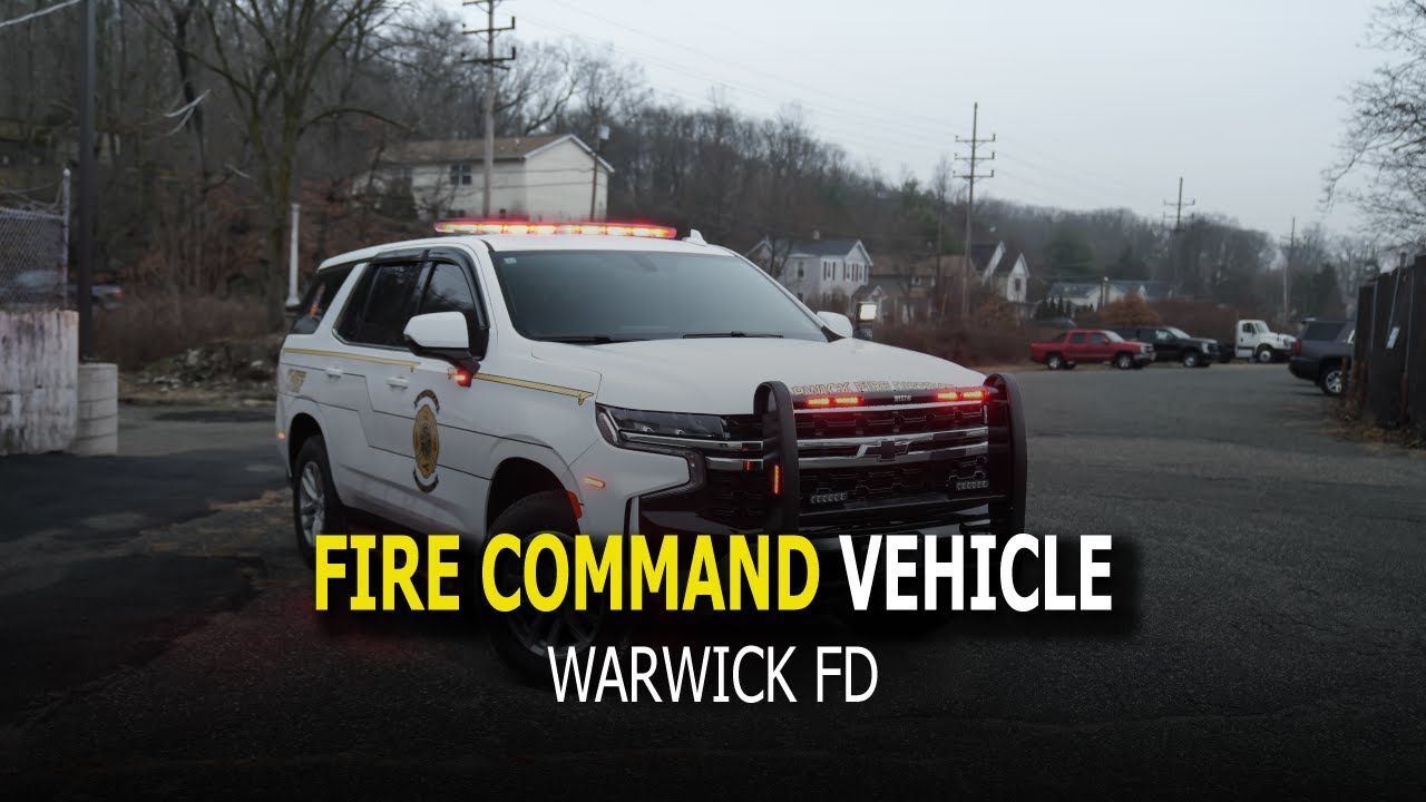 The Warwick FD new FIRE COMMAND VEHICLE | 10-75 Emergency Vehicles ...