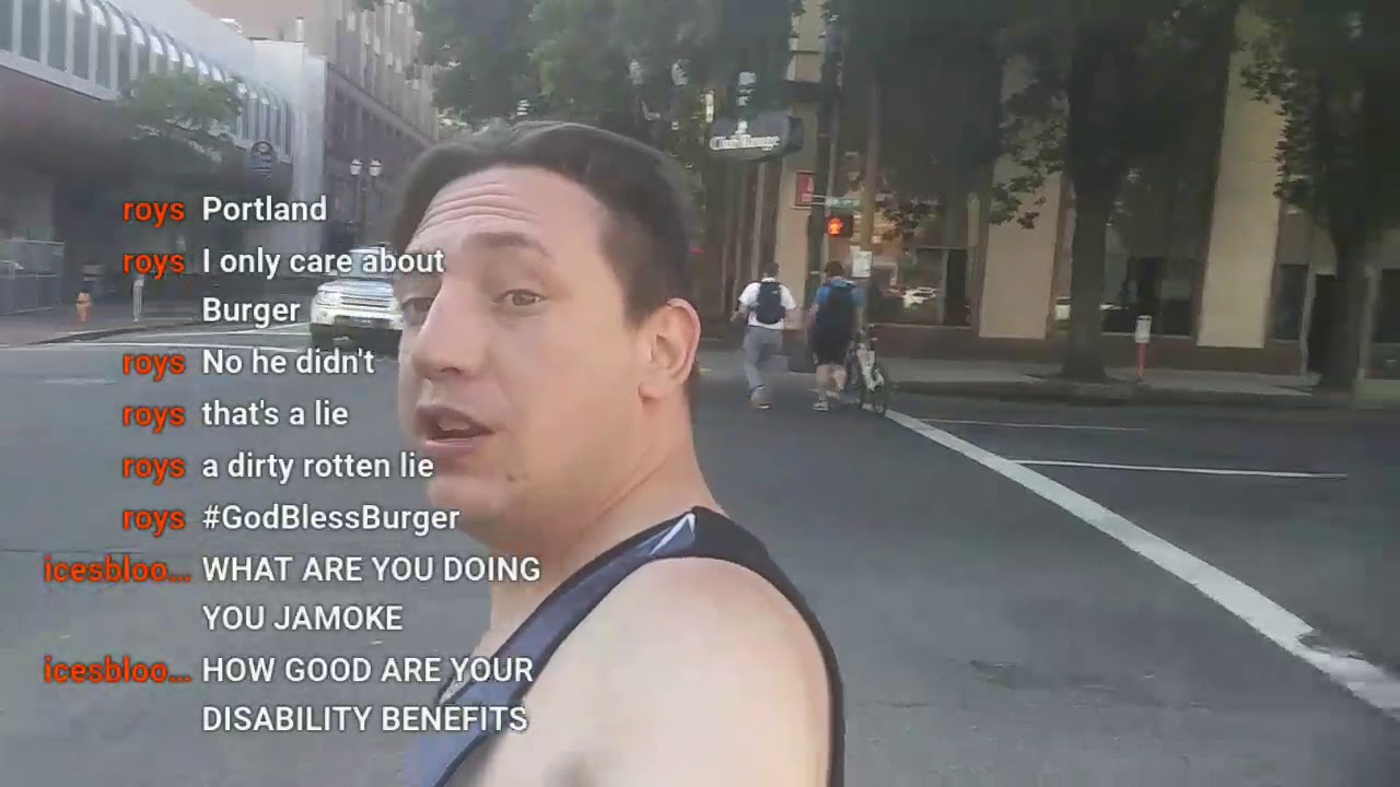 Portland Andy Stream sniping Ice Poseidon Hampton Brandon and Mexican ...