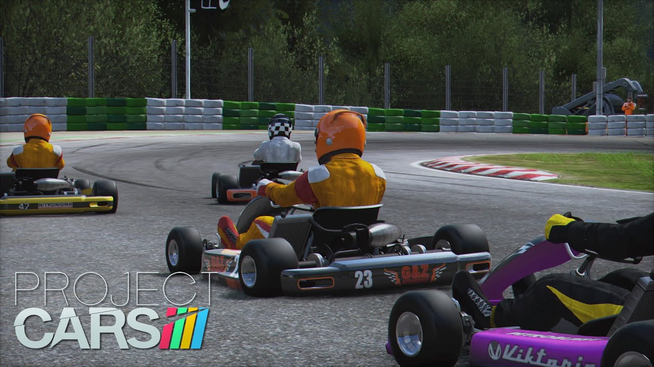 Project CARS [PS4] - 125cc Shifter Kart @ Greenwood Karting Circuit ...