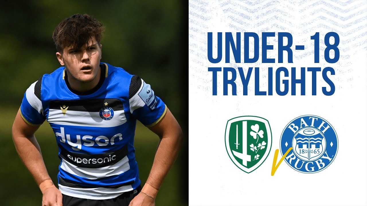 Match Trylights: London Irish U18 v Bath Rugby U18 - YouTube