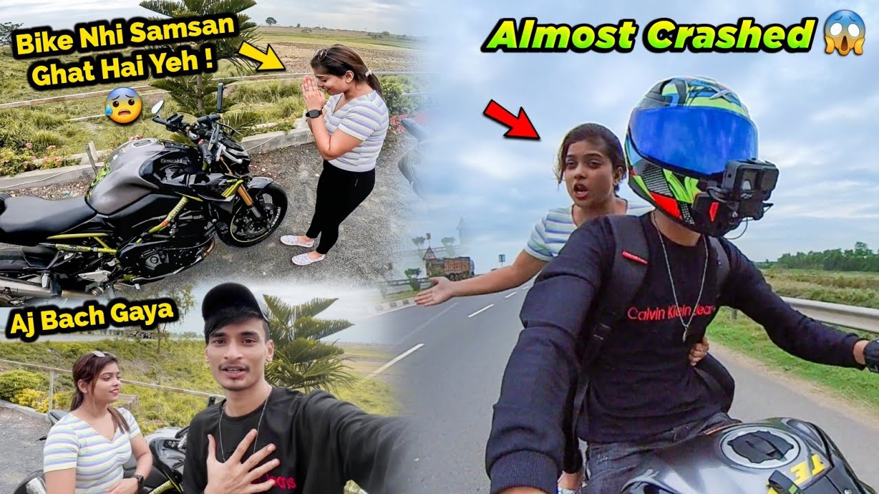 Almost Crashed🥵 | Aj Bal Bal Bach Gaya😰 - YouTube