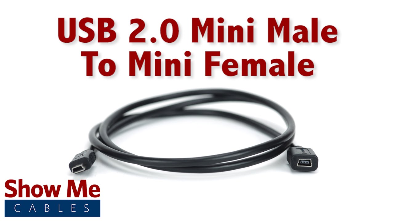 Easy To Use USB 2.0 Mini Extension Cable - Highlight - YouTube